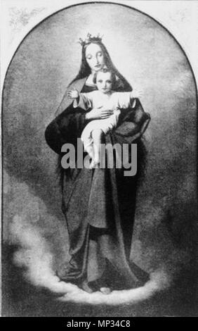 . German painter Ernst Deger Madonna und Kind Stock Photo - Alamy