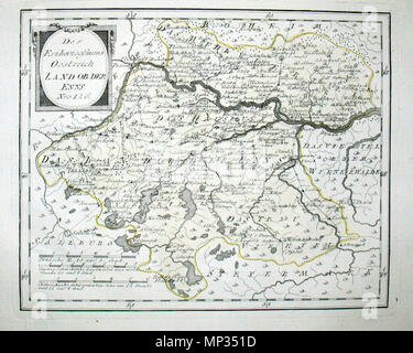 Map of Vienna in 1791-1792 by Reilly 125 Stock Photo - Alamy