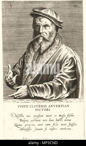 Joos van Cleve by Jan Wierix (attr.), 1572 Stock Photo - Alamy