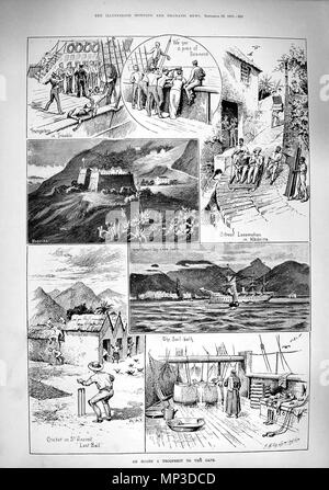 The Illustrated Sporting and Dramatic News 1890, p. 340 Stock Photo - Alamy