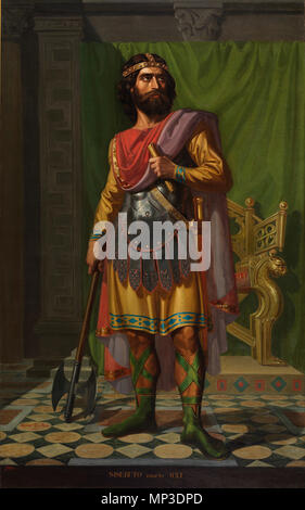 RECAREDO II (?-621) REY DE LOS VISIGODOS EN EL AÑO 621 - EFFIGIES ET ...