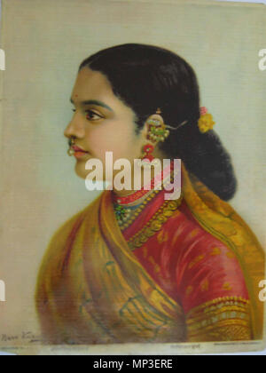 Raja Ravi Varma - Mahabharata - Birth of Shakuntala Stock Photo - Alamy