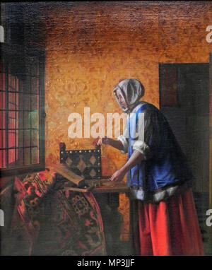 Pieter de Hooch was a Dutch Golden Age painter, known for his realistic ...