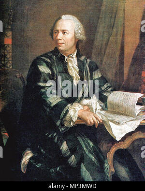 Leonhard Euler 1756. 804 Leonhard Euler Stock Photo - Alamy