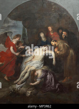 Peter Paul Rubens' 'Piéta avec Saint-François' portrays the Virgin Mary ...