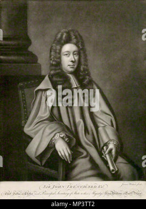 A portrait by James Watson after Sir Joshua Reynolds depicting Jemima ...