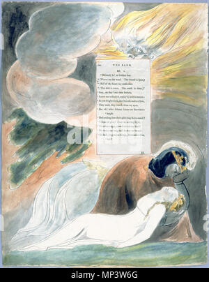 William Blake’s design for Thomas Gray's poem 'The Fatal Sisters ...