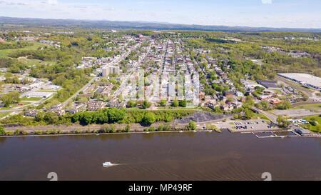 The City of Hudson, Columbia County, upstate New York State, USA Stock ...