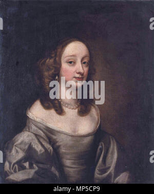 Lady Alice Egerton (1619-1689), circle of John Hayls Stock Photo - Alamy