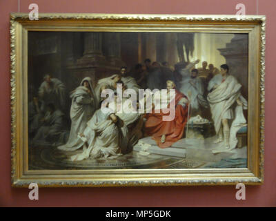The 'Murder of Caesar' is a depiction of the assassination of Julius ...