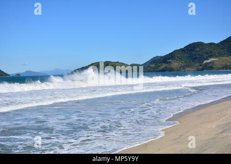 Puruba beach, Ubatuba, SP, Brazil Stock Photo - Alamy