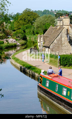 The George pub Bathampton, near Bath, England Stock Photo - Alamy