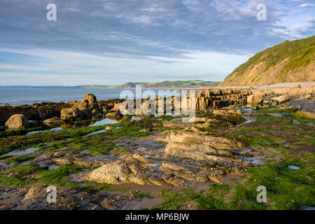 Buck's Mills beach on the North Devon Heritage Coast, England Stock ...