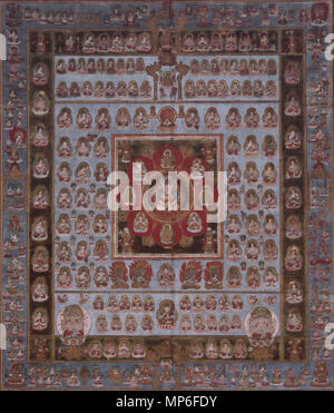 Kongokai Mandala (Senkoji Tonami Stock Photo - Alamy