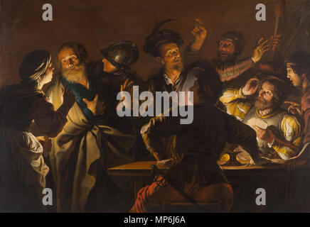 Gerard Seghers, The Denial of St. Peter, painting, circa 1623 Stock ...