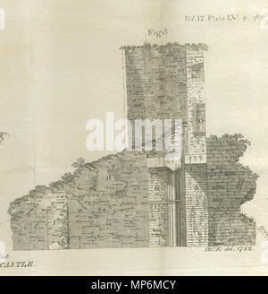 Architectural Drawing Cross section through double storey residential ...