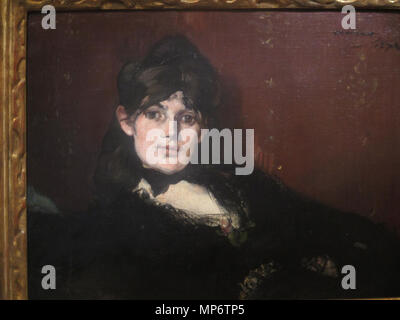 Berthe Morisot . Français : Manet, Berthe Morisot étendue (1873), musée ...