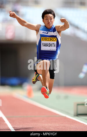 Osaka Men's Triple Jump at Yanmar Stadium Nagai, Osaka, Japan. 20th May ...