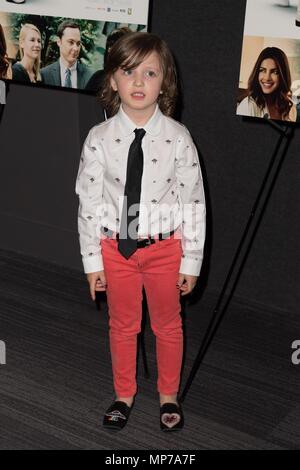 Leo James Davis at the premiere of "A Kid Like Jake" during the 2018 ...