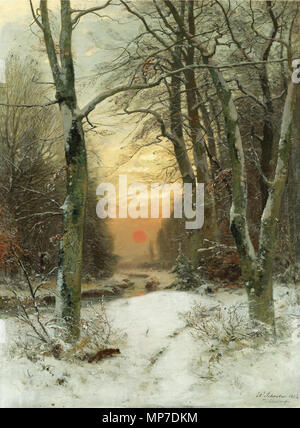 Winterlandschaft - Winter Landscape Stock Photo - Alamy