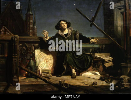 Jan Matejko-Astronomer Copernicus-Conversation with God Stock Photo - Alamy