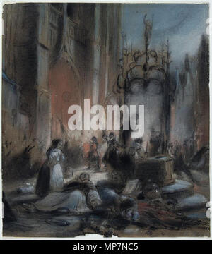*Spanish Fury on the Handschoenmarkt in Antwerp* by Jan Michiel Ruyten ...