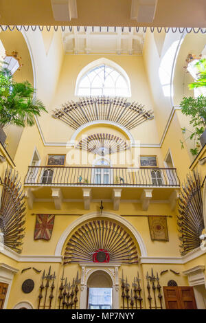 The Armoury Hall at Inveraray Castle, Inveraray, Scotland, UK Stock ...