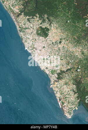 Gabon, Libreville (aerial view Stock Photo - Alamy