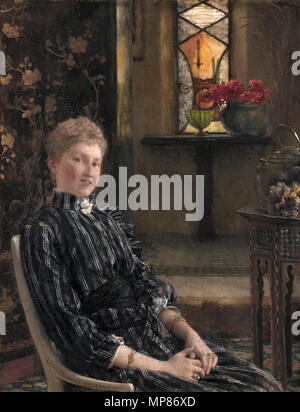 'Mary Ellis Sneyd' by Lawrence Alma-Tadema is a classical portrait ...