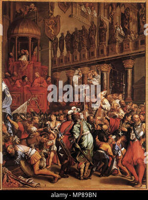 Doge Enrico Dandolo Recruiting for the Crusade 1621 by Jean Leclerc ...