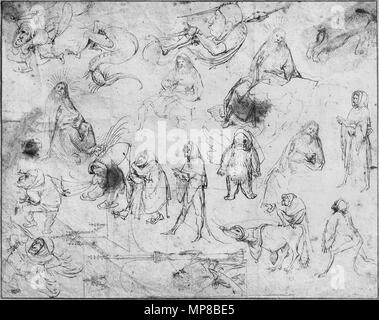 Studies of Monsters - by Hieronymus Bosch Stock Photo - Alamy