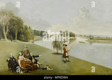 Johann Zoffany (Frankfurt, 1733 -Strand-on-the-Green, 1810). Group ...