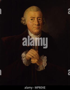 Portrait of John Baskerville (1706-1775), 1774 James Millar, Portrait ...