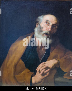 744 José de Ribera - St Albert - WGA19369 Stock Photo - Alamy