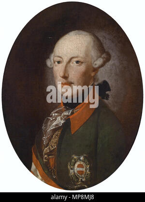 This portrait of Kaiser Joseph II, Holy Roman Emperor, captures his ...