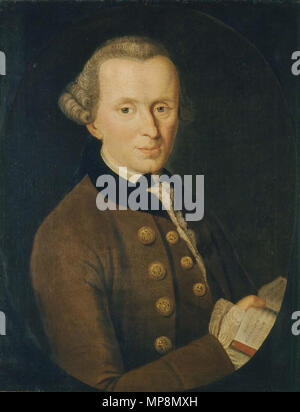 Portrait of Immanuel Kant (1724-1804). Museum: Stadtmuseum Königsberg ...