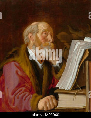 Lambert Jacobsz Heiliger Lukas Evangelist Stock Photo - Alamy