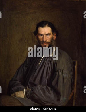 Russian: «Портрет Л. Н. Толстого» Portrait of Leo Tolstoy Français ...