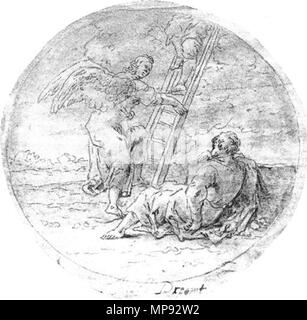 Jacob's heavenly vision of the ladder and angels at Bethel - Thomas ...