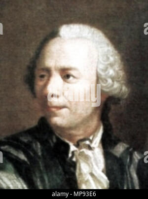 LEONHARD EULER (1707-1783) Swiss mathematician Stock Photo - Alamy