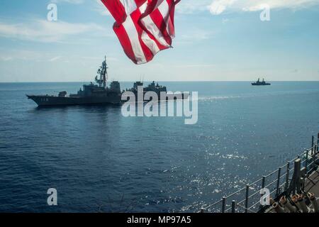 The Takanami-class destroyer JS Sazanami (DDG 113) and the Blackwood ...