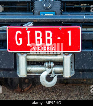 Number plate Western Australia, Australia Stock Photo - Alamy