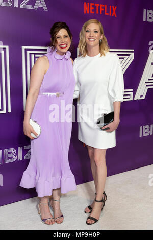 L-R: Actress Vanessa Bayer and Gwen Duchon attend a special screening ...