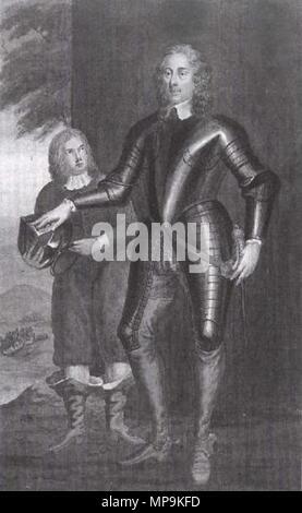 A portrait of Thomas Grey, Lord Grey of Groby (1623-1657), painted ...