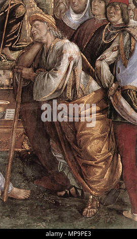 Luca Signorelli - Moses's Testament and Death - WGA21277 Stock Photo ...