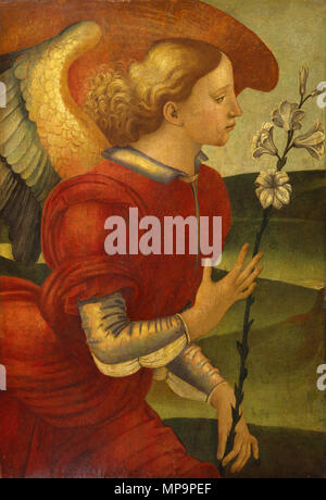 Luca Signorelli - The Archangel Gabriel - Walters 37520 Stock Photo - Alamy