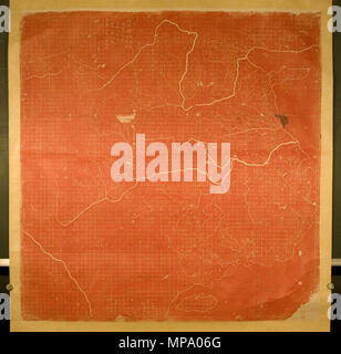 Map of the Lands Where the Sage-Emperor Yu Left His Traces WDL3048 ...