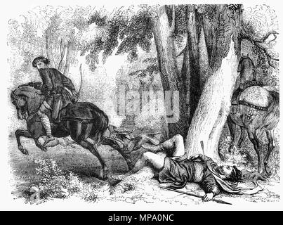 William Rufus King William II of England circa 1056 to 1100 Stock Photo ...