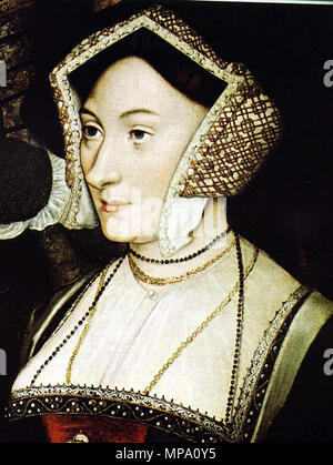 Sir Thomas More and his daughter Margaret, looking through the window ...