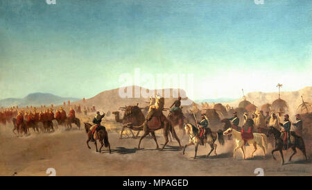 Ankarcrona Henrik - Arab Caravan Stock Photo - Alamy